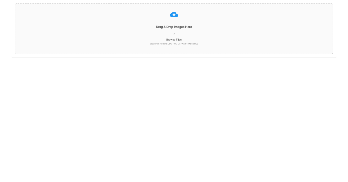 Image Upload Component - Free Angular, Css Component