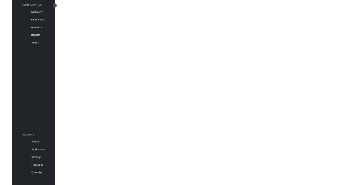 Vertical Navigation Menu - Free Angular, Css Component