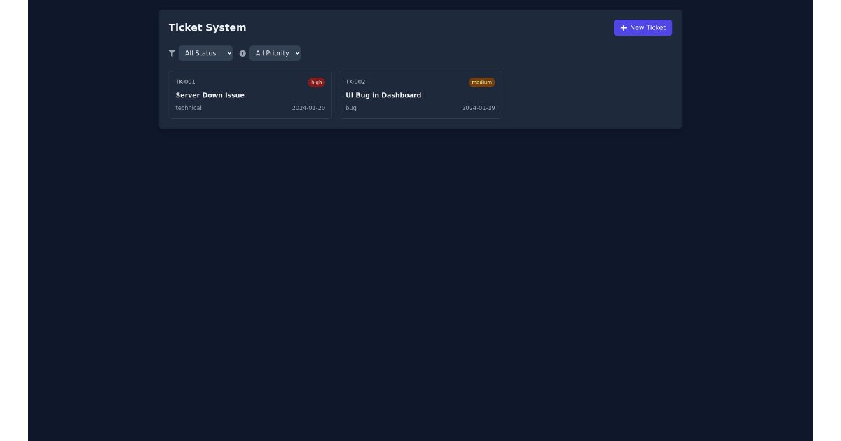 Elegant Dark Mode UI Component with Tailwind CSS