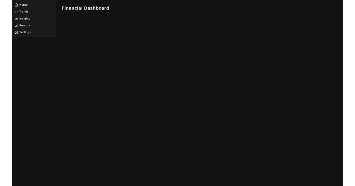Dynamic Finance Dashboard - Free React, Tailwind Component