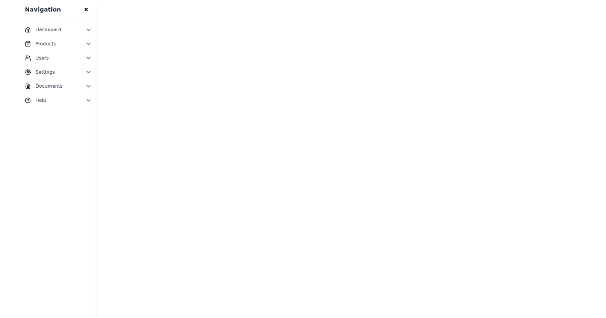 Sidebar - Free React, Tailwind Component