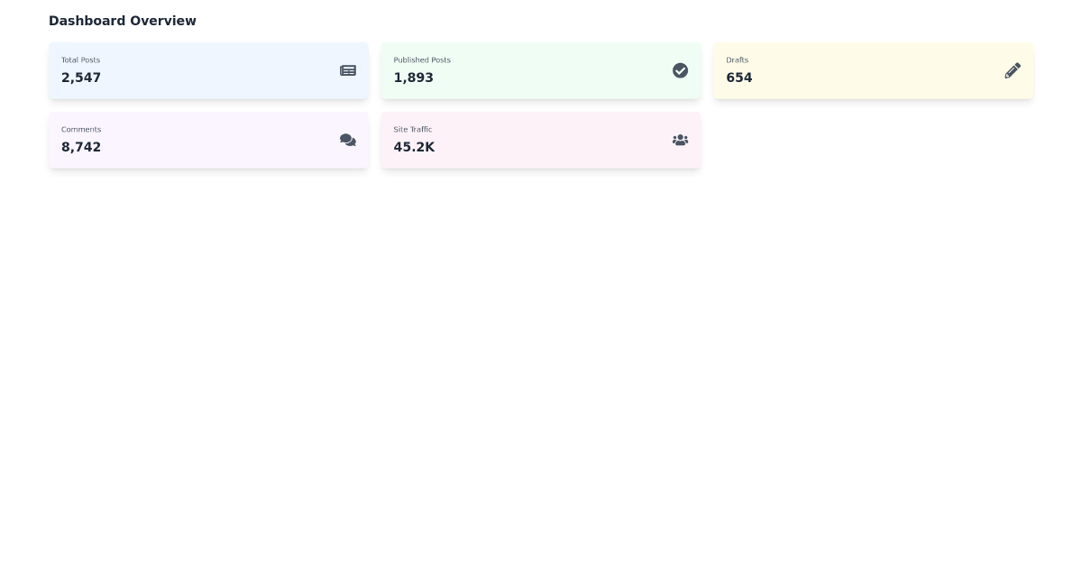 Info Card - Free React, Tailwind Component