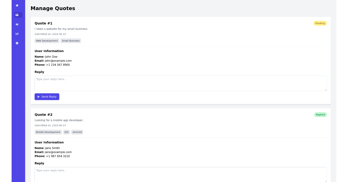 Dashboard - Free React, Tailwind Component