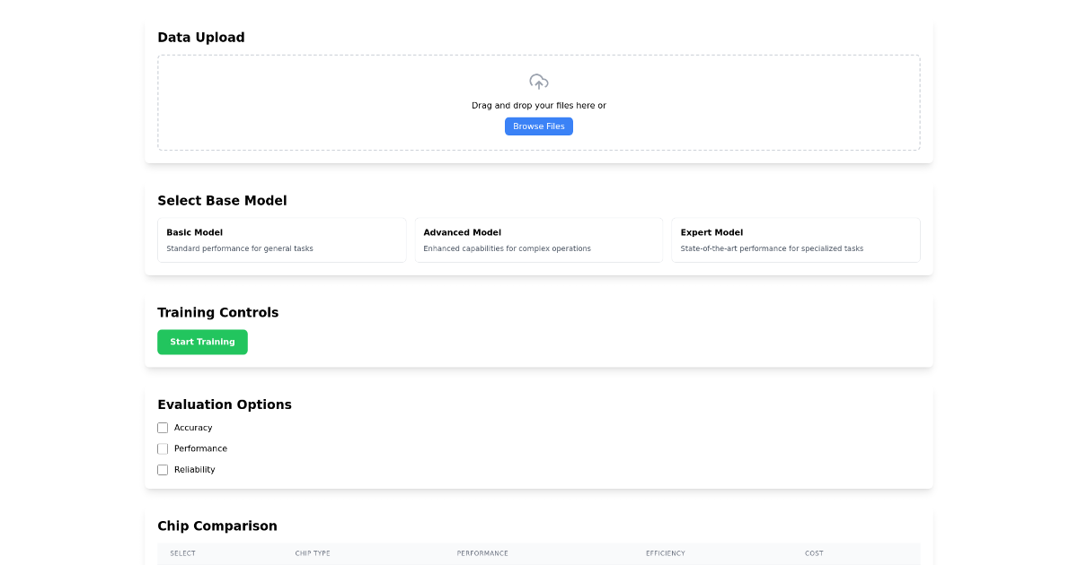 Main Features - Free React, Tailwind Component