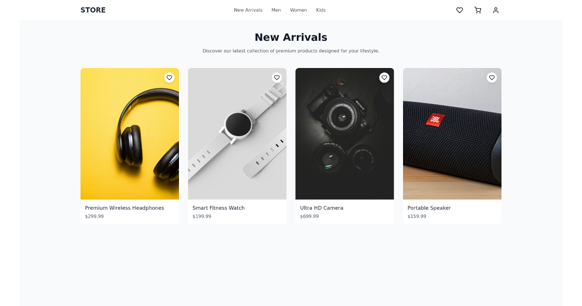 Cart Context - Free React, Tailwind Component