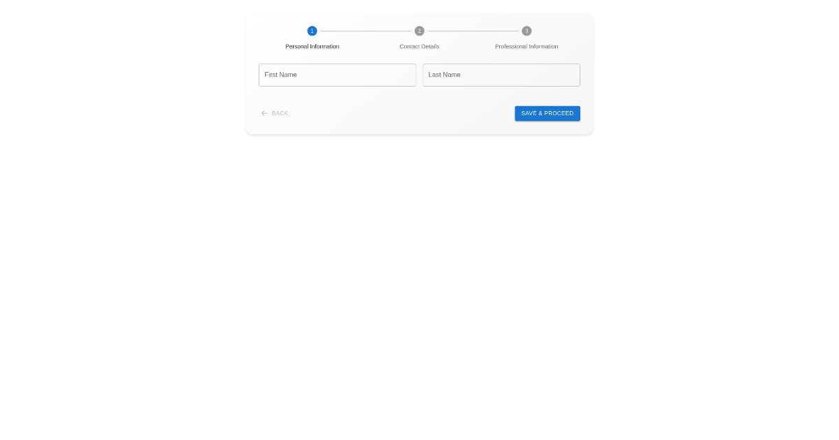 Create Dynamic Multi-Step Forms in React with MUI and Tailwind CSS