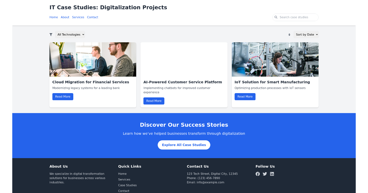 Landing Page - Free React, Tailwind Component