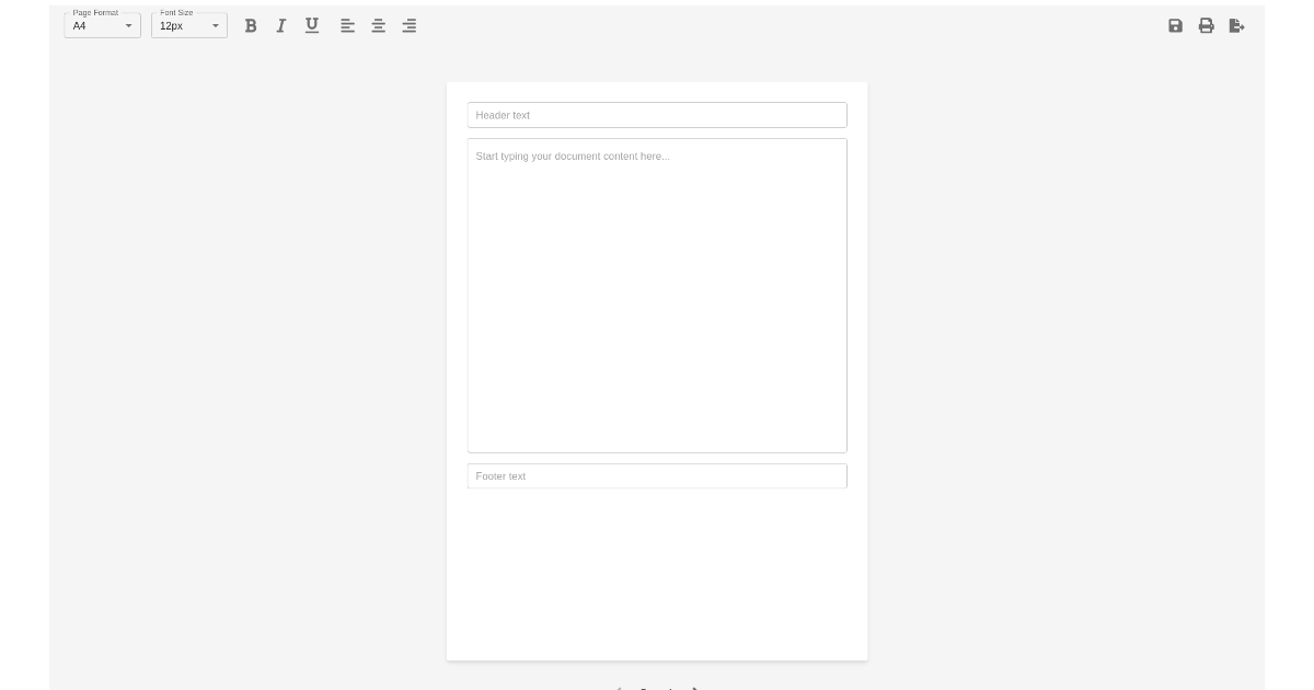 Editor Container - Free React, Mui Component
