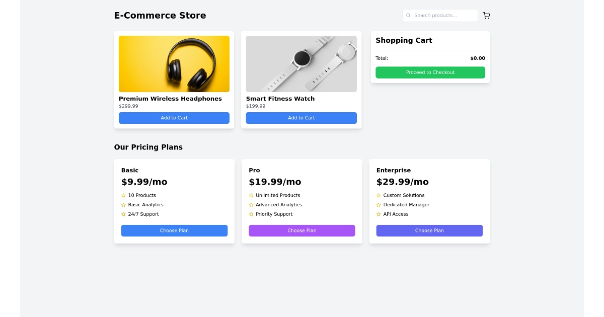 Build Your E-Commerce Platform with React, Next.js, and Tailwind CSS
