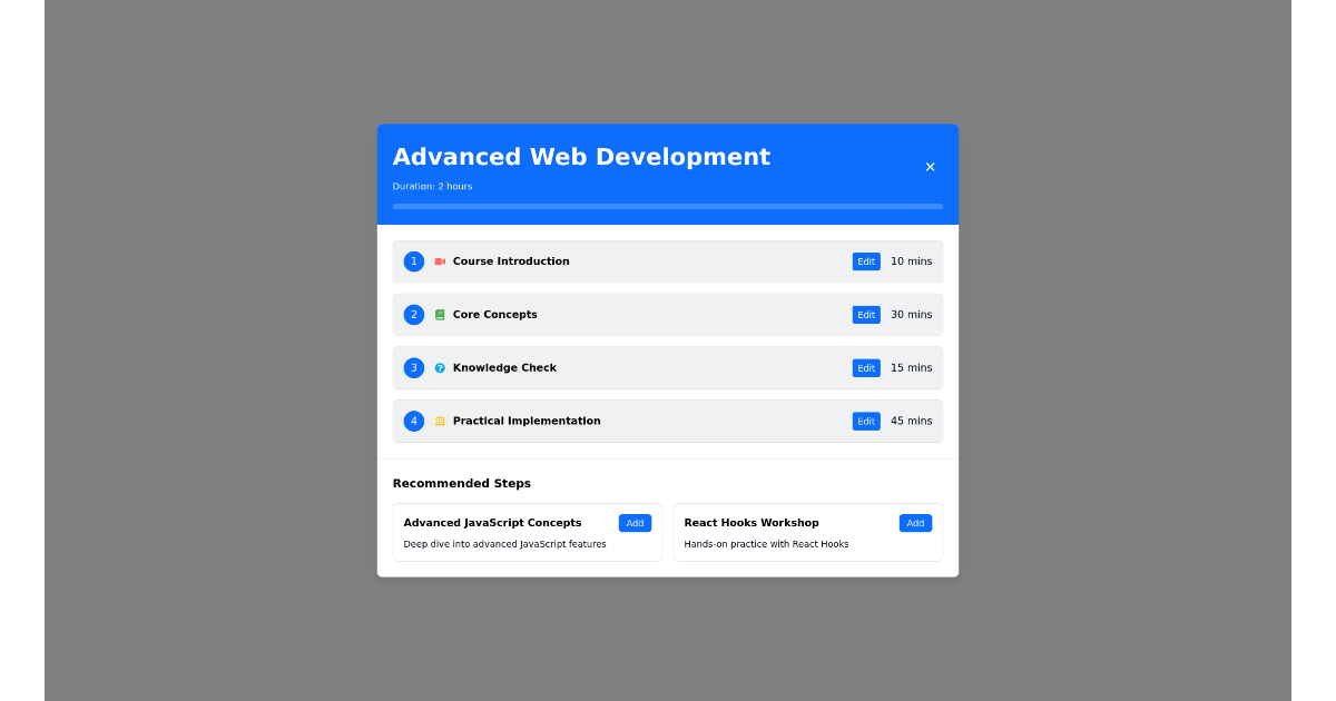 Default Component - Free React, Tailwind Component