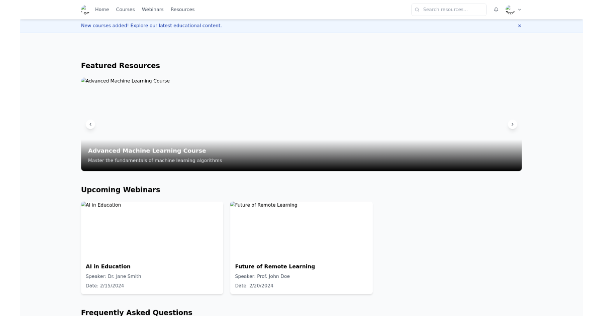 Dummy Resources - Free React, Tailwind Component