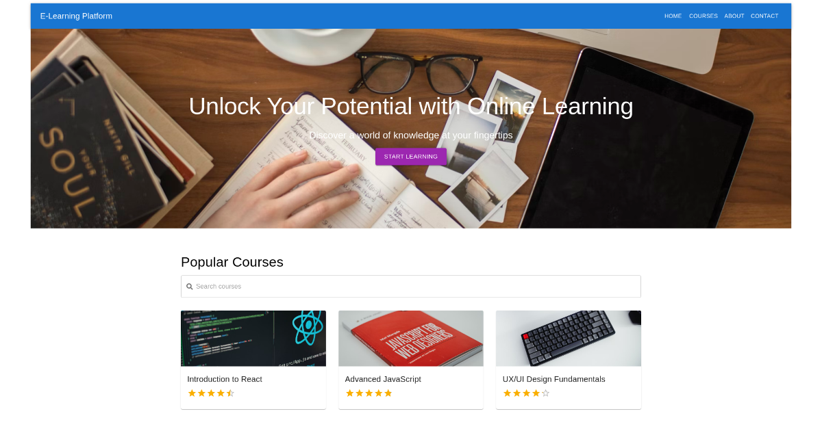 Styled Hero Section - Free React, Mui Component