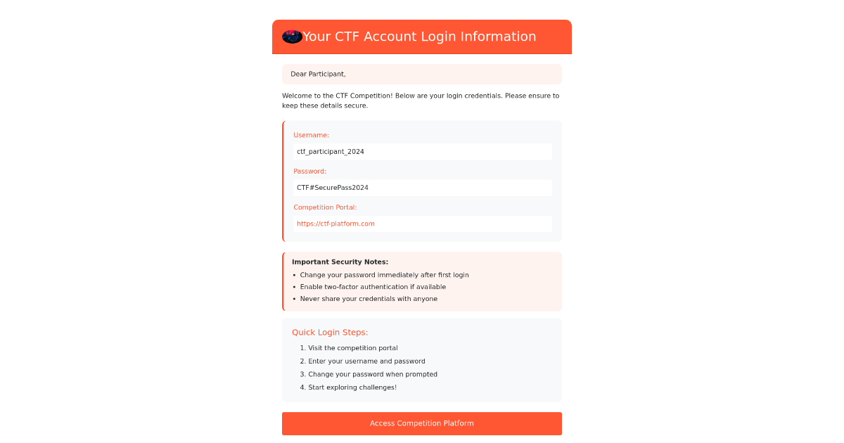 C T F Email Interface - Free Html, Bootstrap Component
