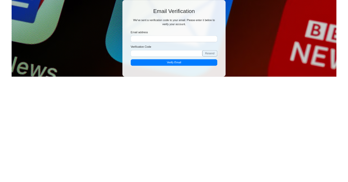 Email Verification Form - Free Html, Bootstrap Component