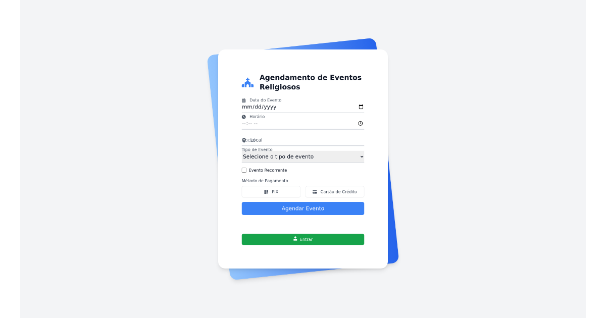 Event Scheduler - Free React, Tailwind Component