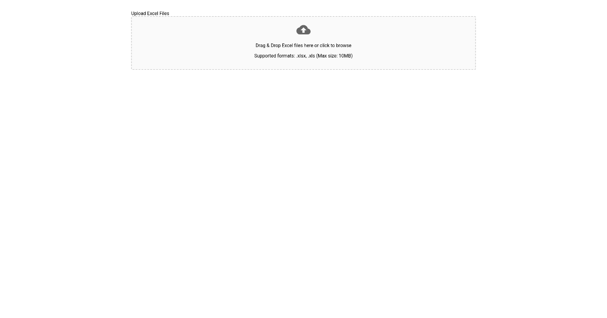 Excel File Manager - Free Angular, Css Component