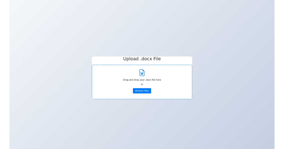 Document Upload Section - Free Html, Bootstrap Component