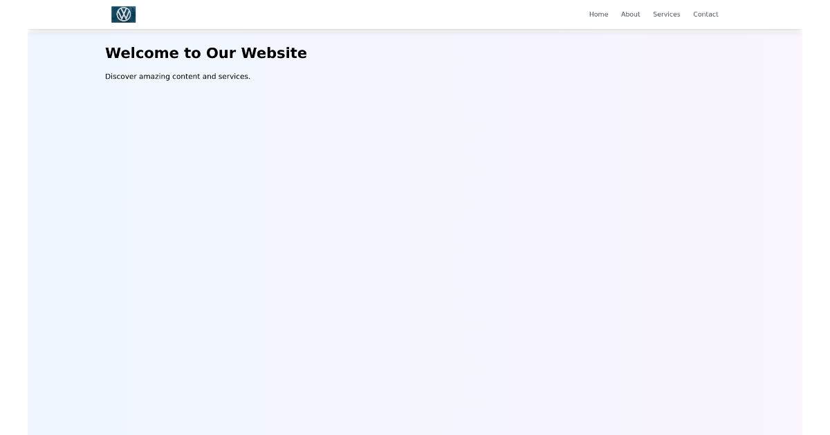 Web Layout - Free React, Tailwind Component