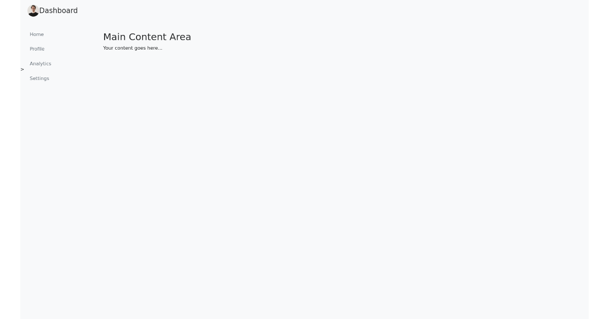 Floating Responsive Sidebar - Free Html, Bootstrap Component