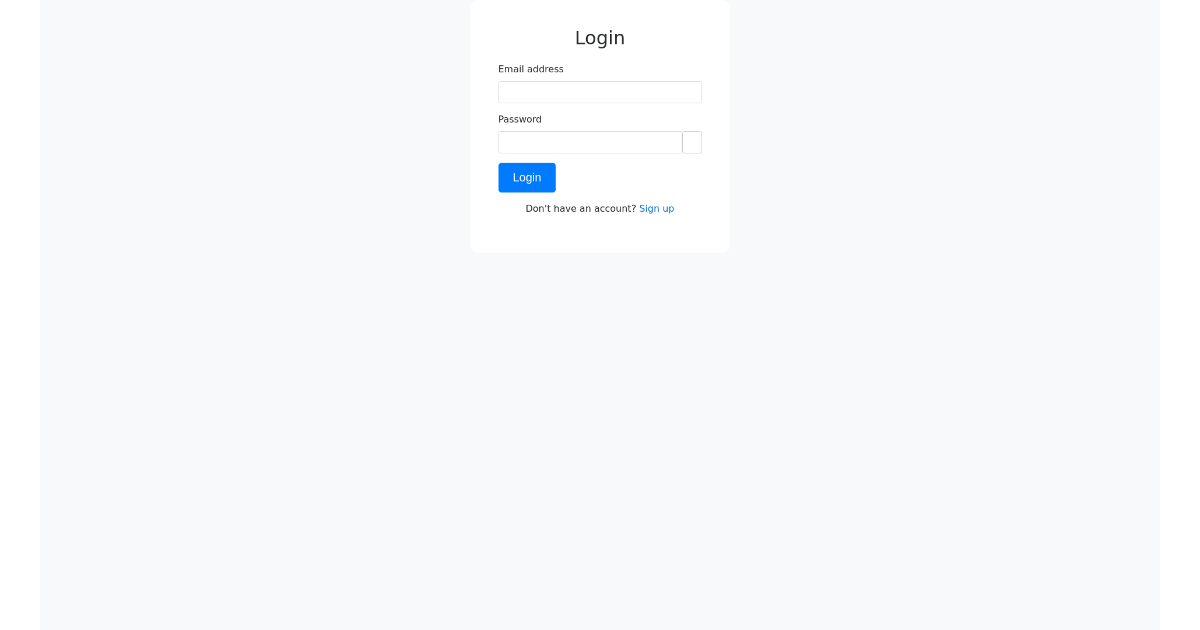 Login Component - Free Html, Bootstrap Component