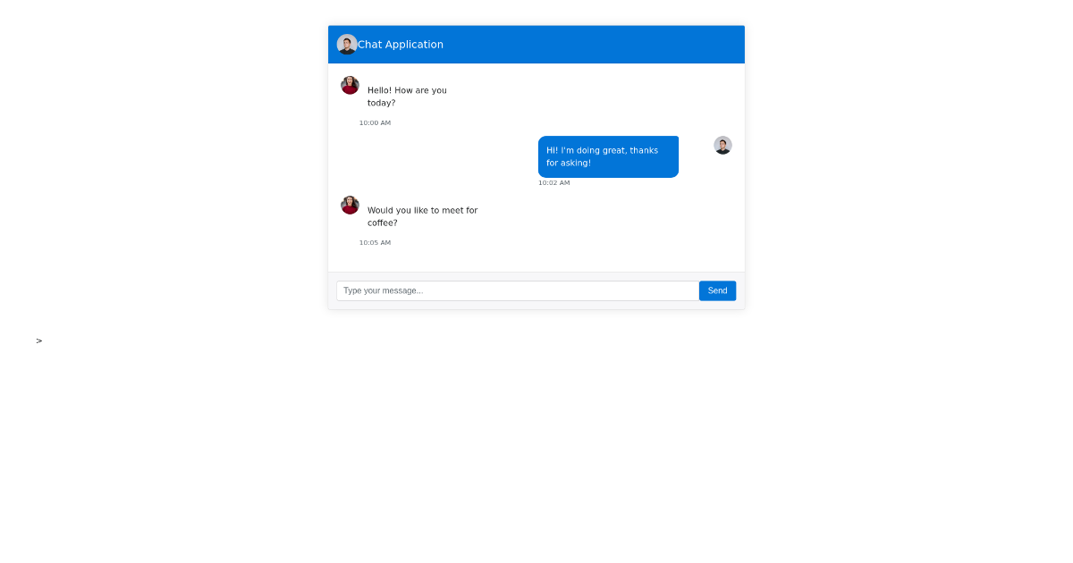 Build a Real-Time Chat Interface with Bootstrap and HTML