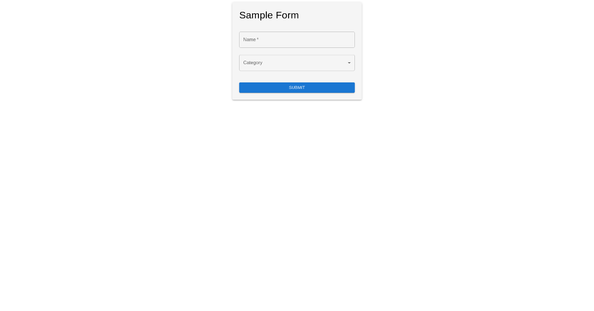 Styled Form - Free React, Mui Component