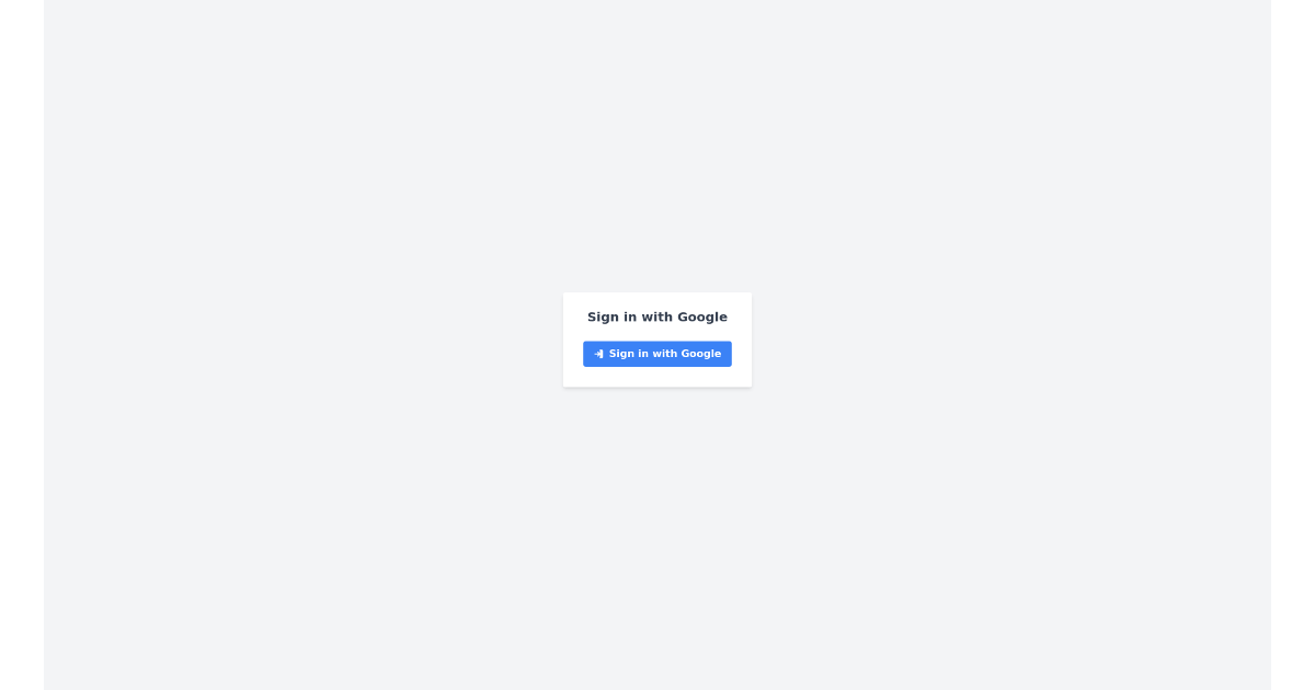 Google Login Button - Free React, Tailwind Component