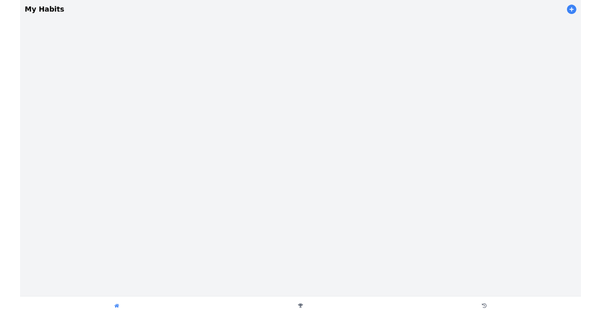 Habit Tracker - Free React, Tailwind Component