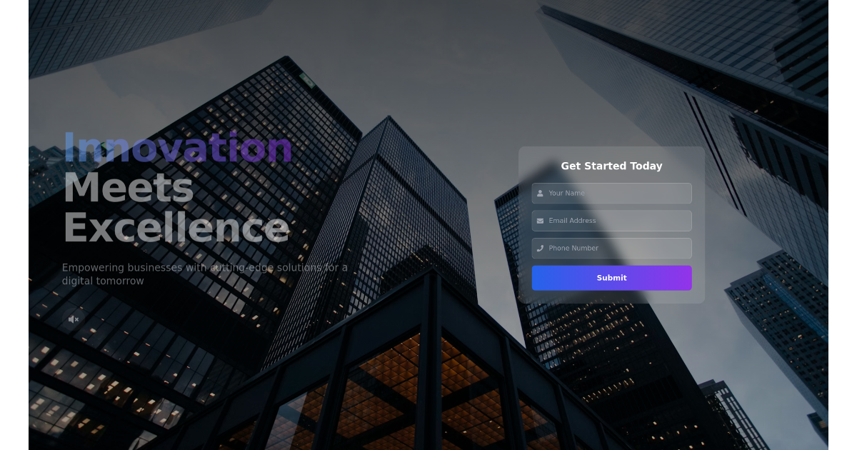 Hero Section - Free React, Tailwind Component