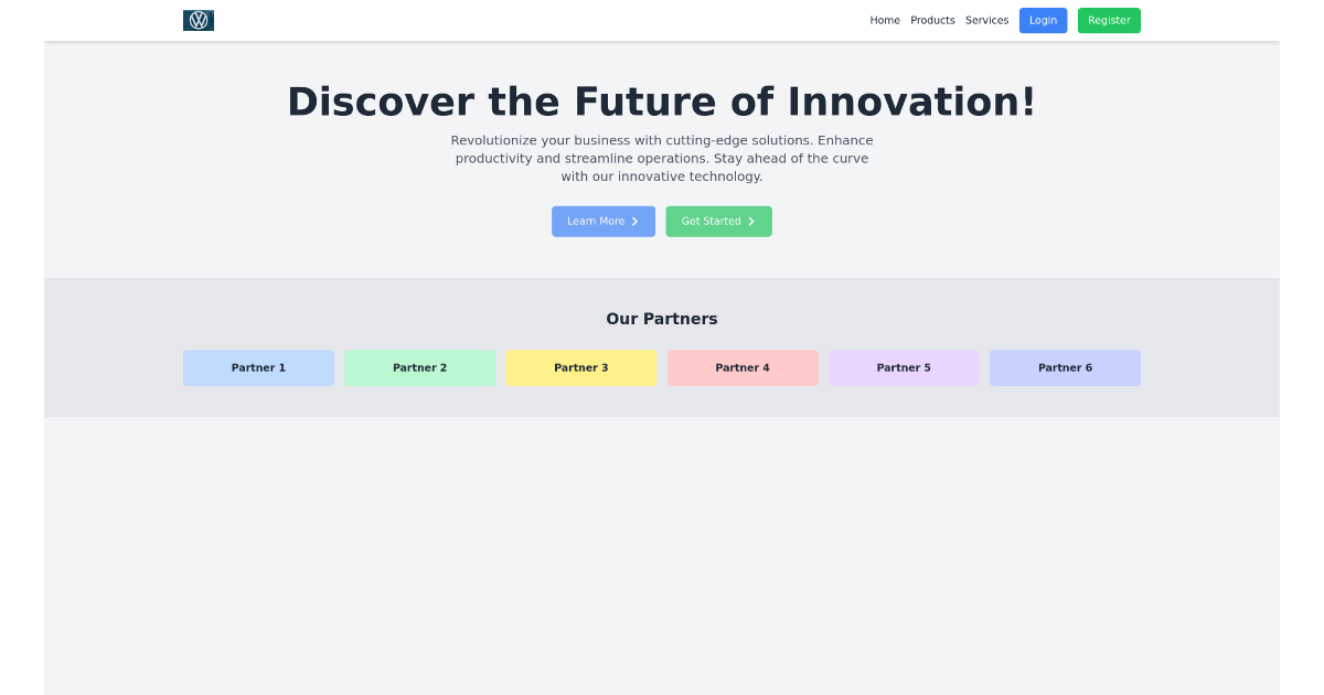 Hero Section - Free React, Tailwind Component