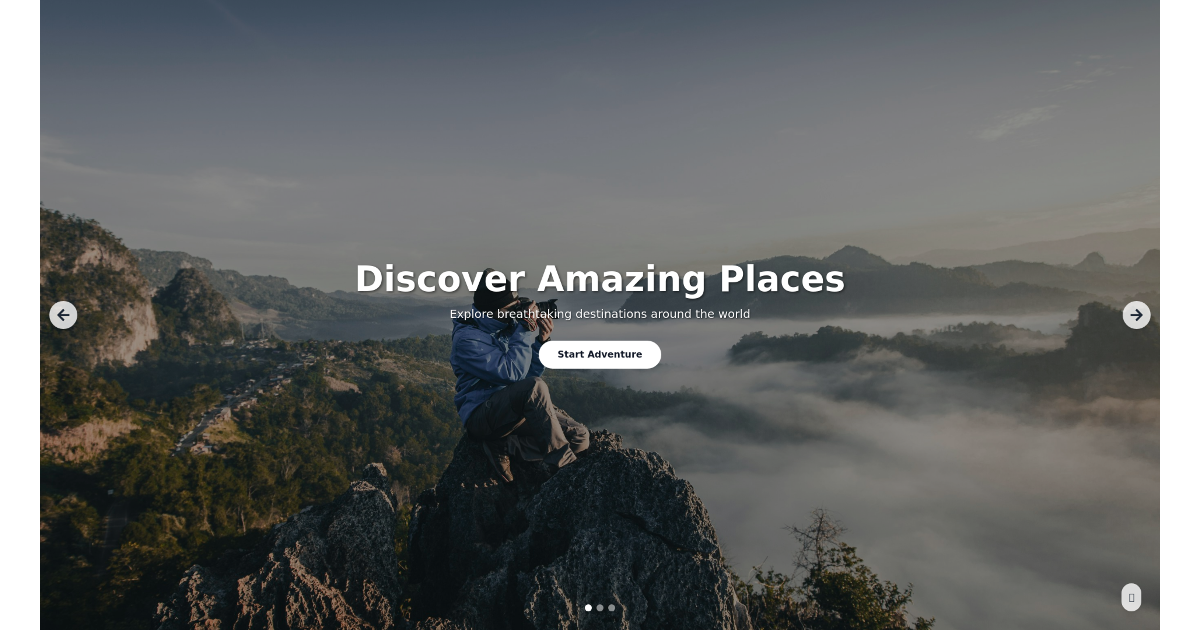 Hero Slider - Free React, Tailwind Component
