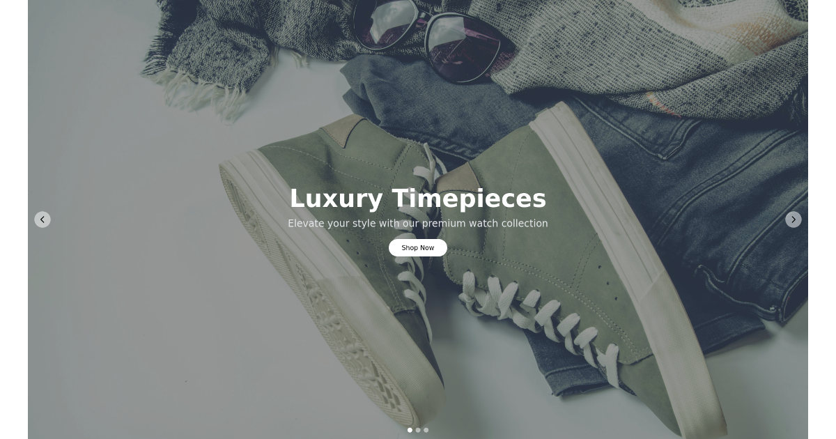 Responsive Hero Slider - Free Html, Tailwind Component