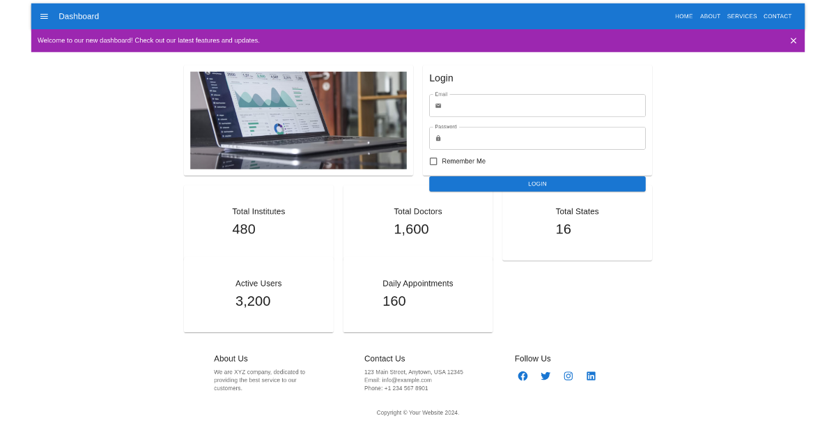 Styled App Bar - Free React, Mui Component