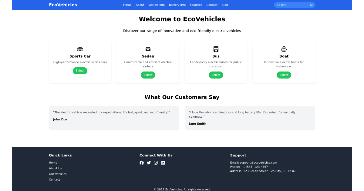 Home Page - Free React, Tailwind Component