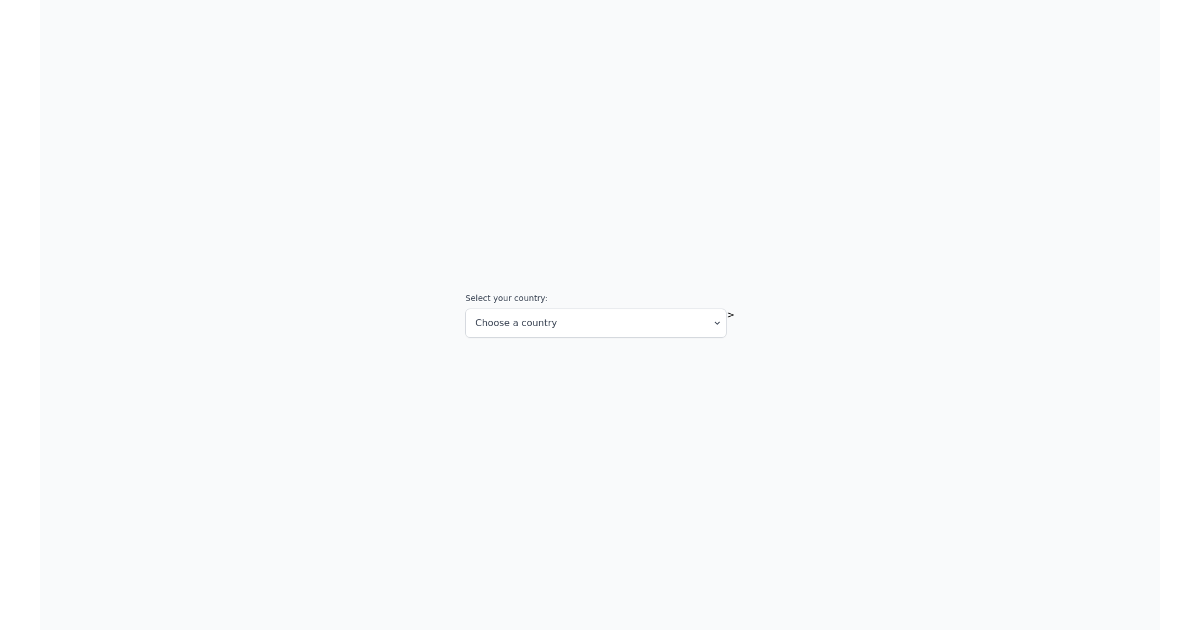 Country Select Dropdown - Free Html, Tailwind Component