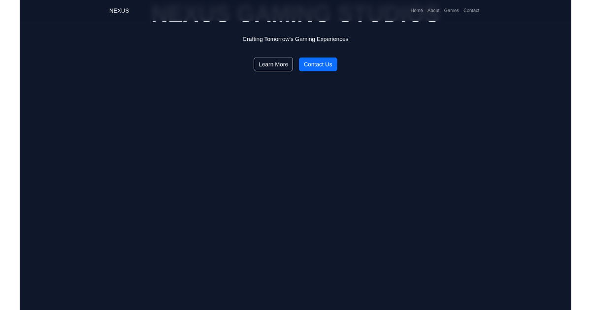 Gaming Studio About - Free Html, Bootstrap Component