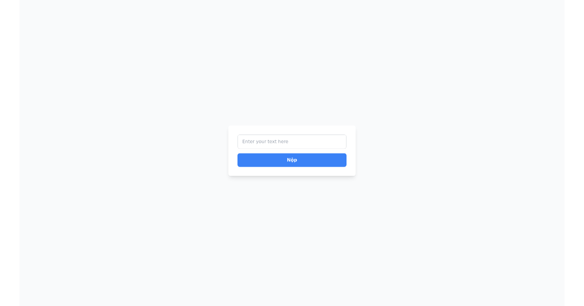 Simple Input Form - Free Html, Tailwind Component