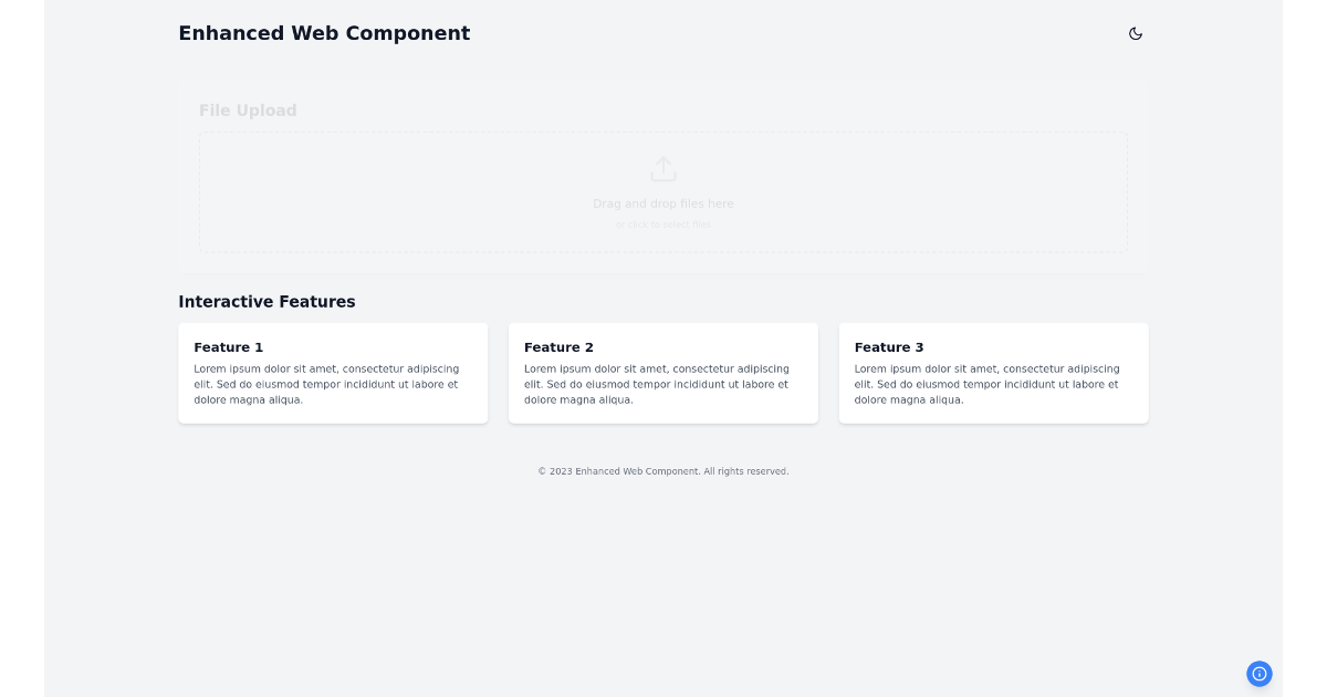 Enhanced Component - Free React, Tailwind Component