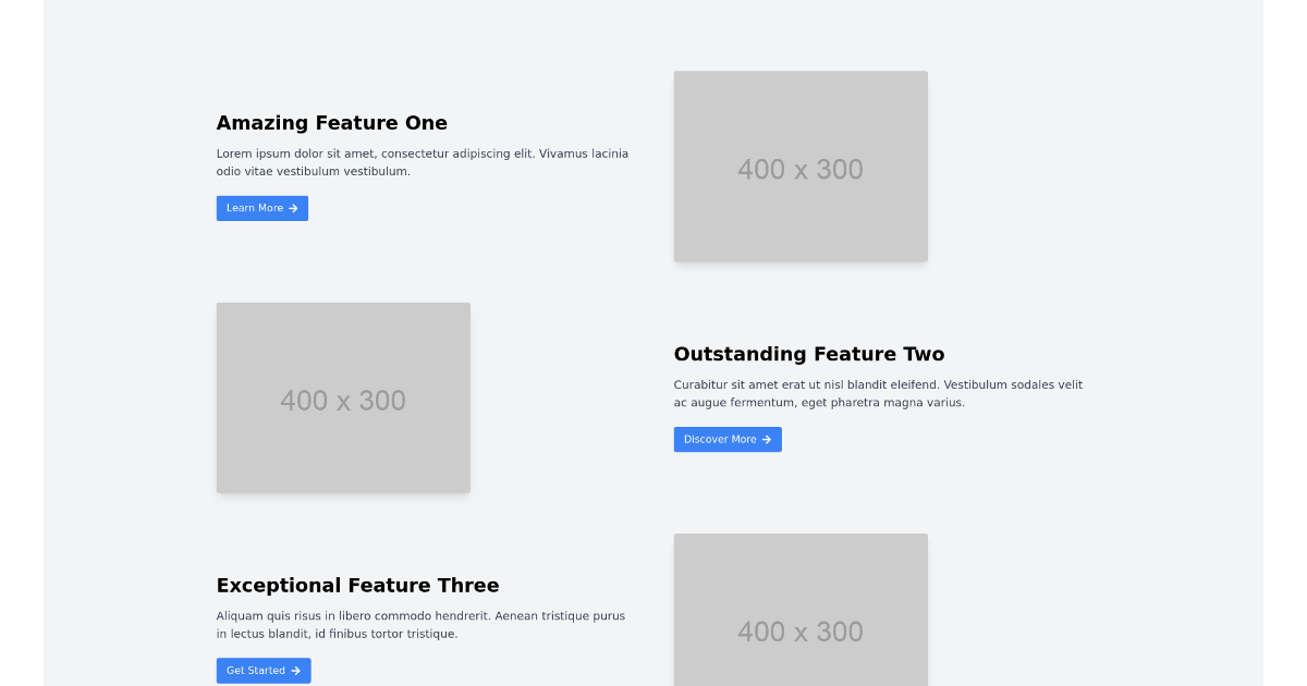 Incentive Section - Free React, Tailwind Component