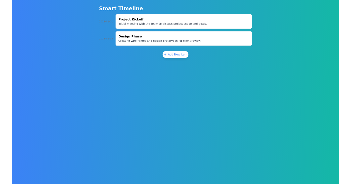 Interactive Dashboard Widget - Free React, Tailwind Component