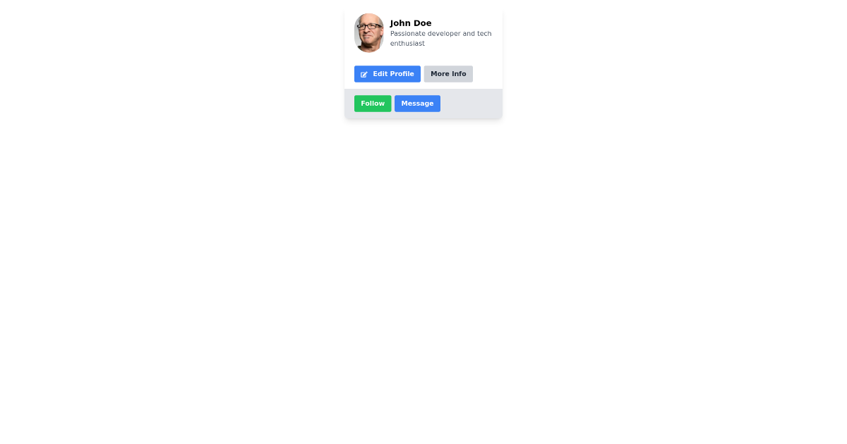 User Card - Free React, Tailwind Component