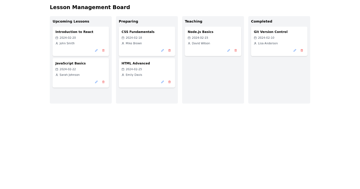 Initial Tasks - Free React, Tailwind Component