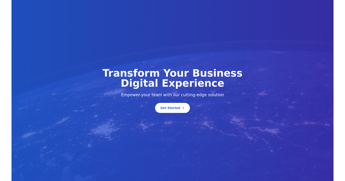 Landing Page - Free React, Tailwind Component