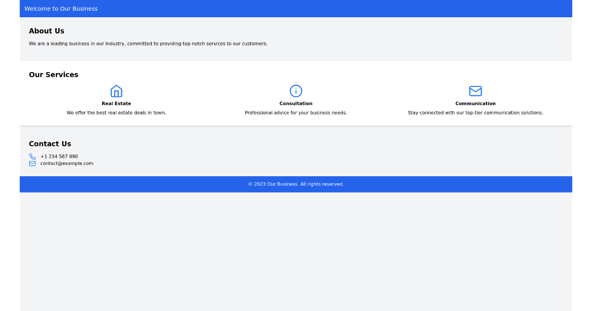 Landing Page - Free React, Tailwind Component