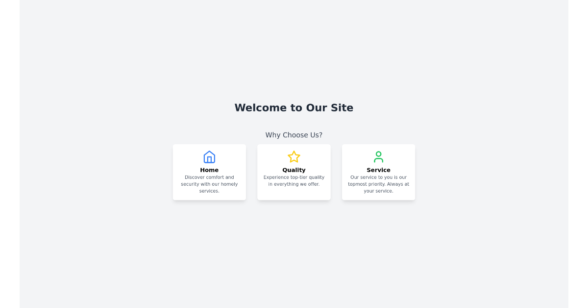 Beautiful React Landing Page with Tailwind CSS and Scroll Effects