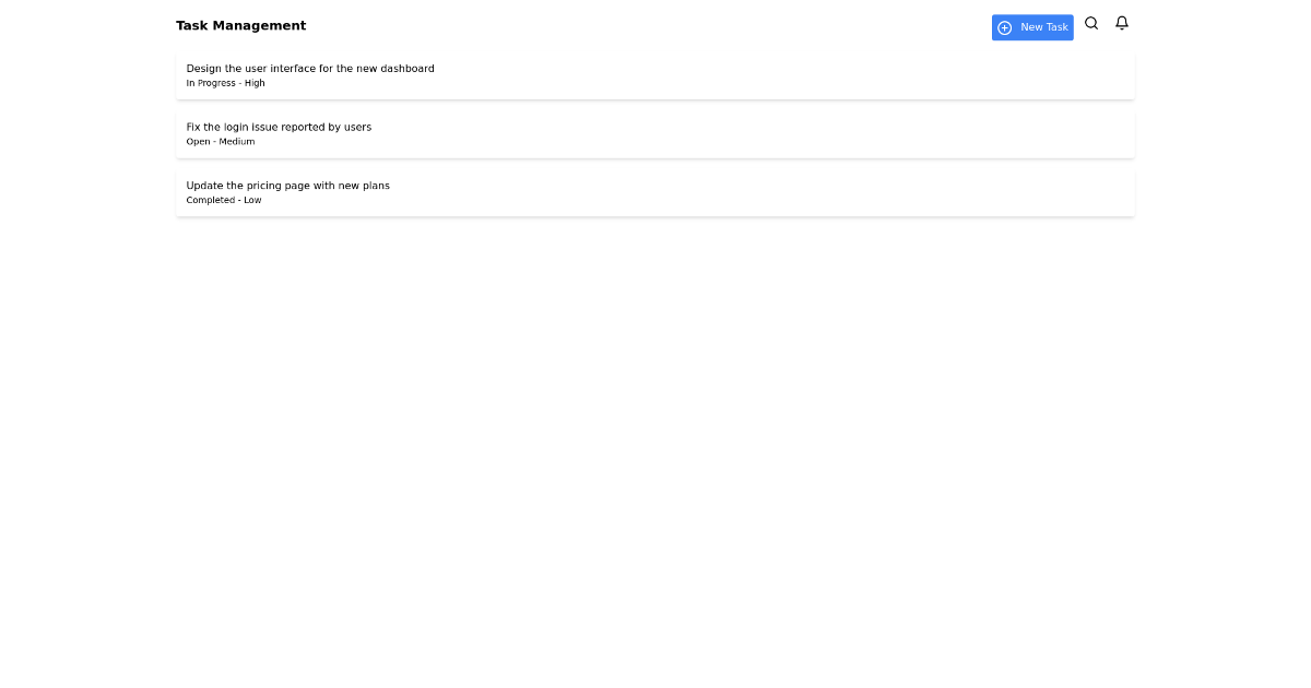 Linear Clone - Free React, Tailwind Component