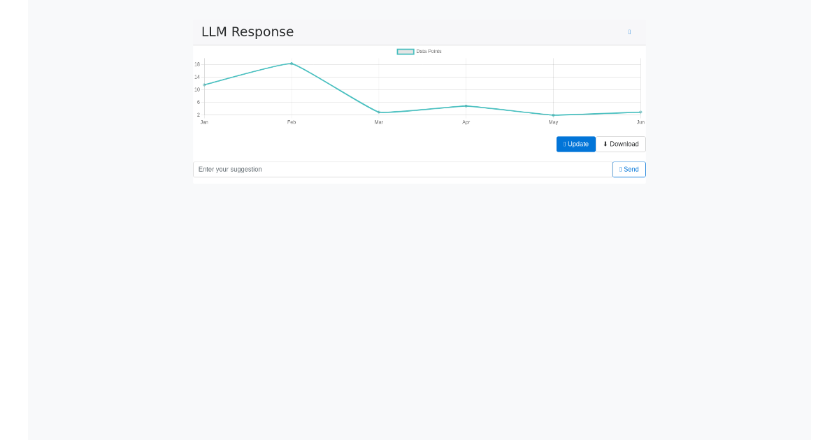 L L M Response Section - Free Html, Bootstrap Component