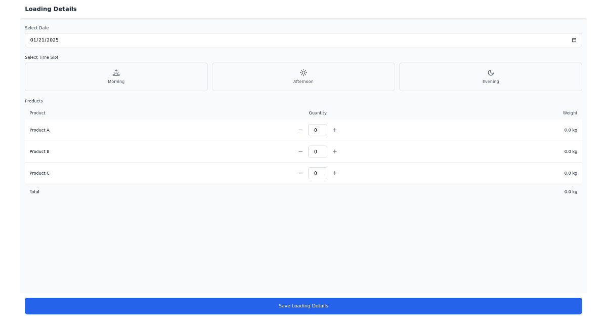 Loading Section - Free React, Tailwind Component
