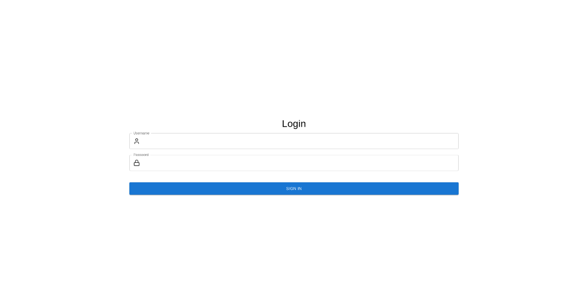 Login Page - Free React, Mui Component