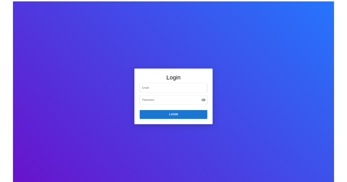 Login Container - Free React, Mui Component